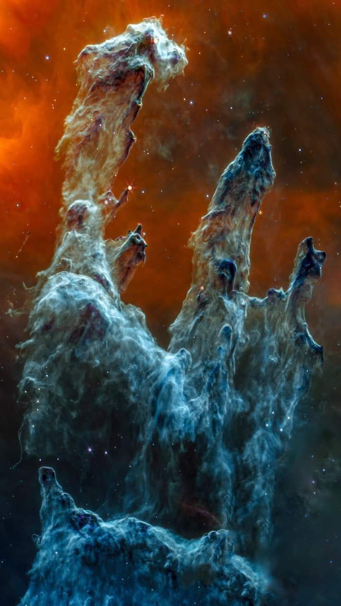 Stunning photo of The Pillars of Creation. - 9GAG