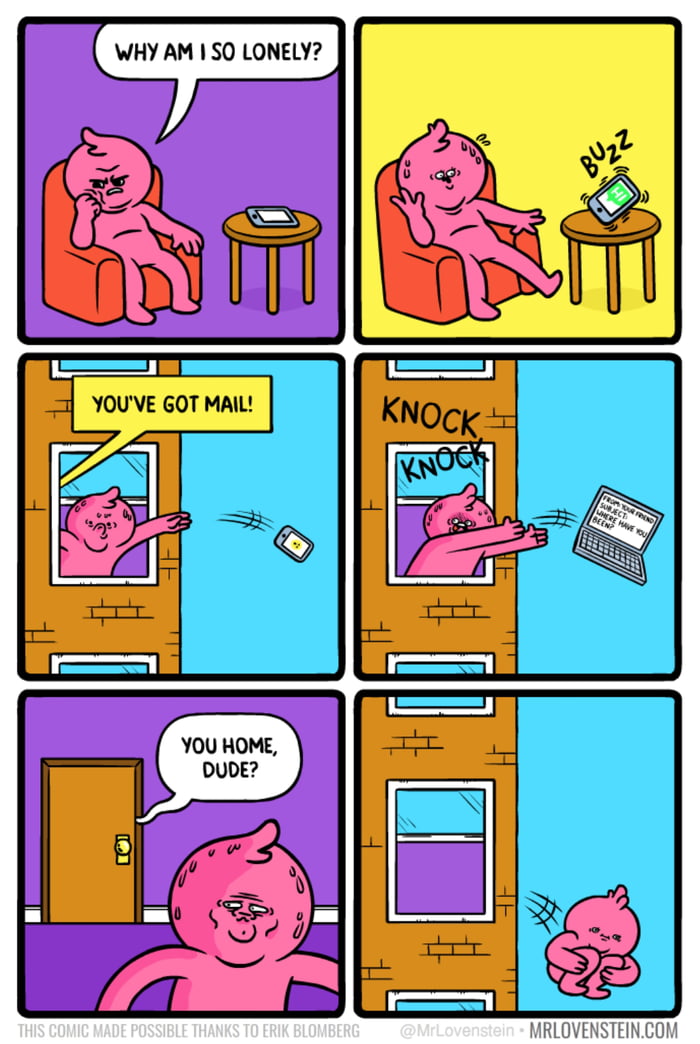 Distant......| Credits: @mrlovenstein | *Bonus Panel in Comments* - 9GAG