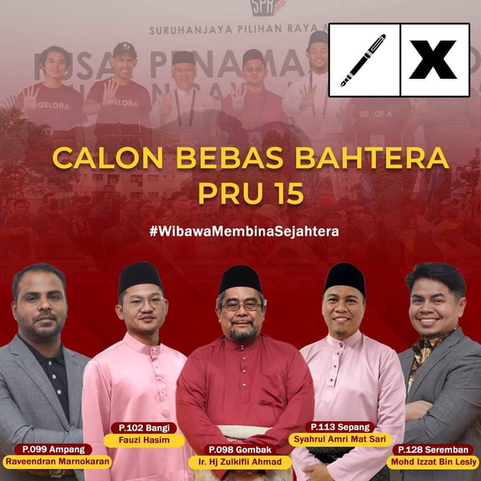 Undilah calon bebas - 9GAG