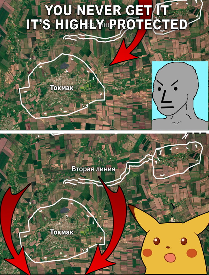 UAF Advance to Tokmak, Russians: - 9GAG