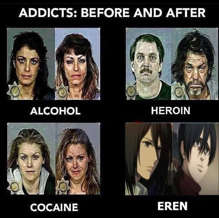 Addicted To Eren Yeager 💀💔 - 9GAG