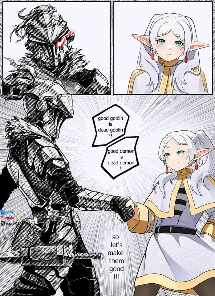 Goblin Slayer meets Frieren - 9GAG