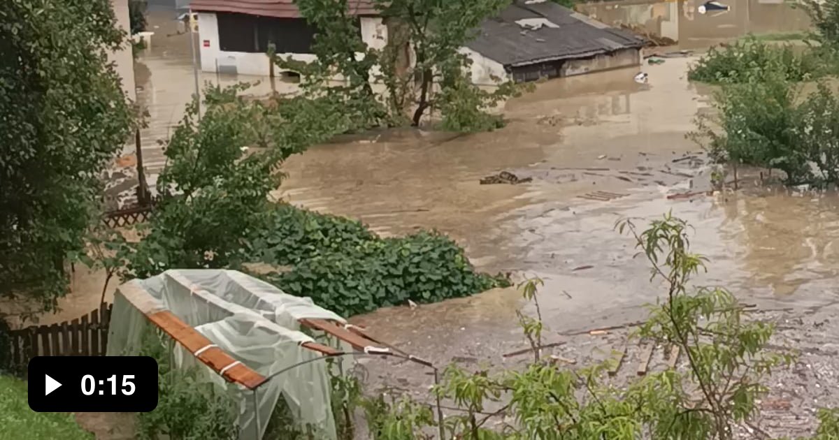 Floods After A Night Of Heavy Rain In Slovenia 9gag