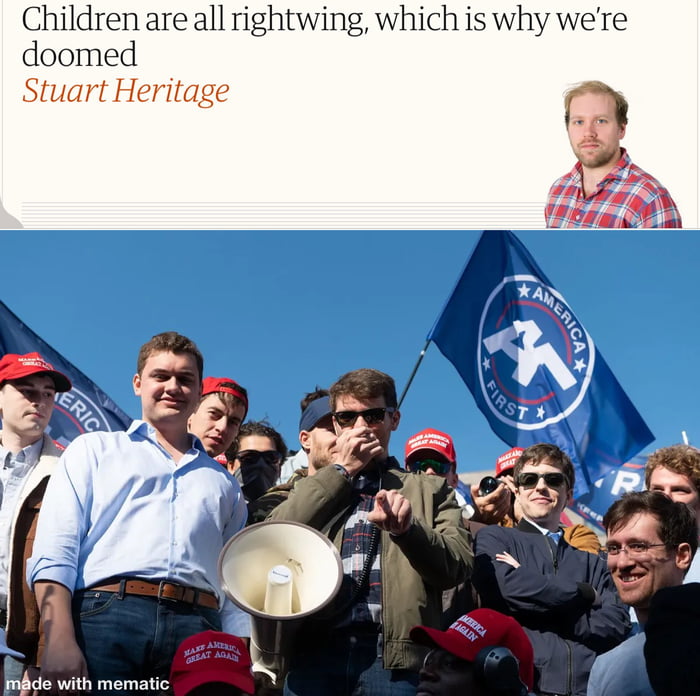 First time in modern history; young men identify as right wing - 9GAG