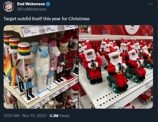 "Target" went full woke with "holiday season" decorations - 9GAG
