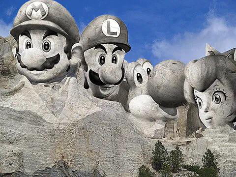 The Mount Rushmore of Mario - 9GAG