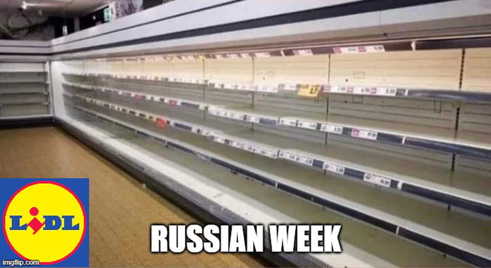 Russian week in Lidl - 9GAG