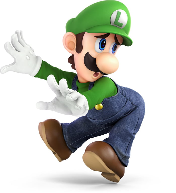Happy MAR10 day! To celebrate, here is a picture of Luigi. - 9GAG
