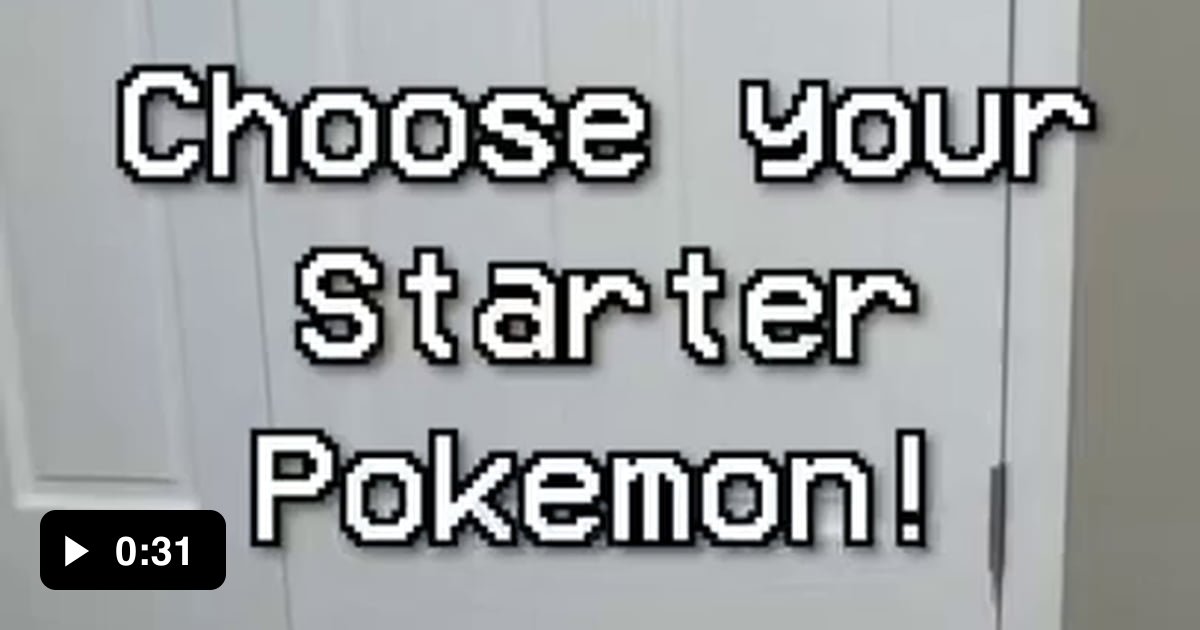 Baby chooses her first starter pokemon 🥺 - 9GAG
