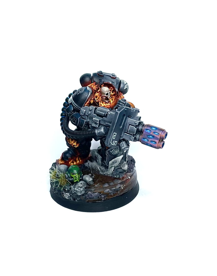 Legio Damnatorum carcharodon! Based on indomitus Eradicator. Gun from ...