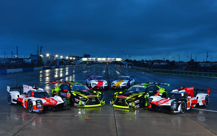Toyota Hypercar, Lexus RC-F GTD, Supra GT4. - 9GAG