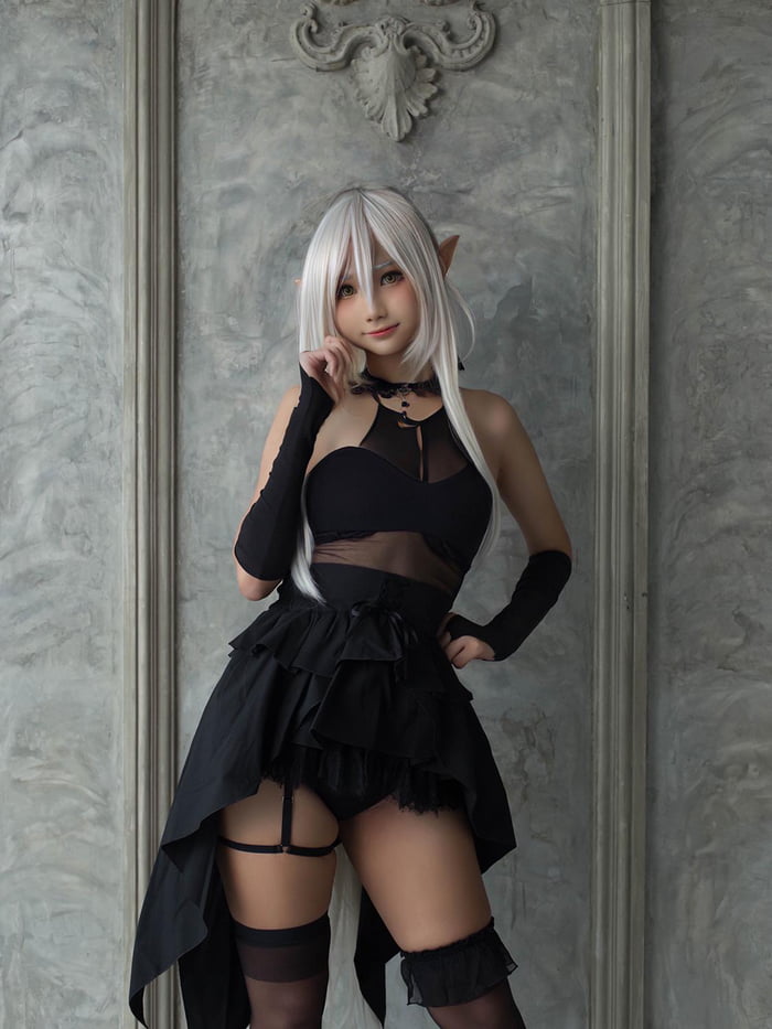 White hair elf by Pulay - 9GAG