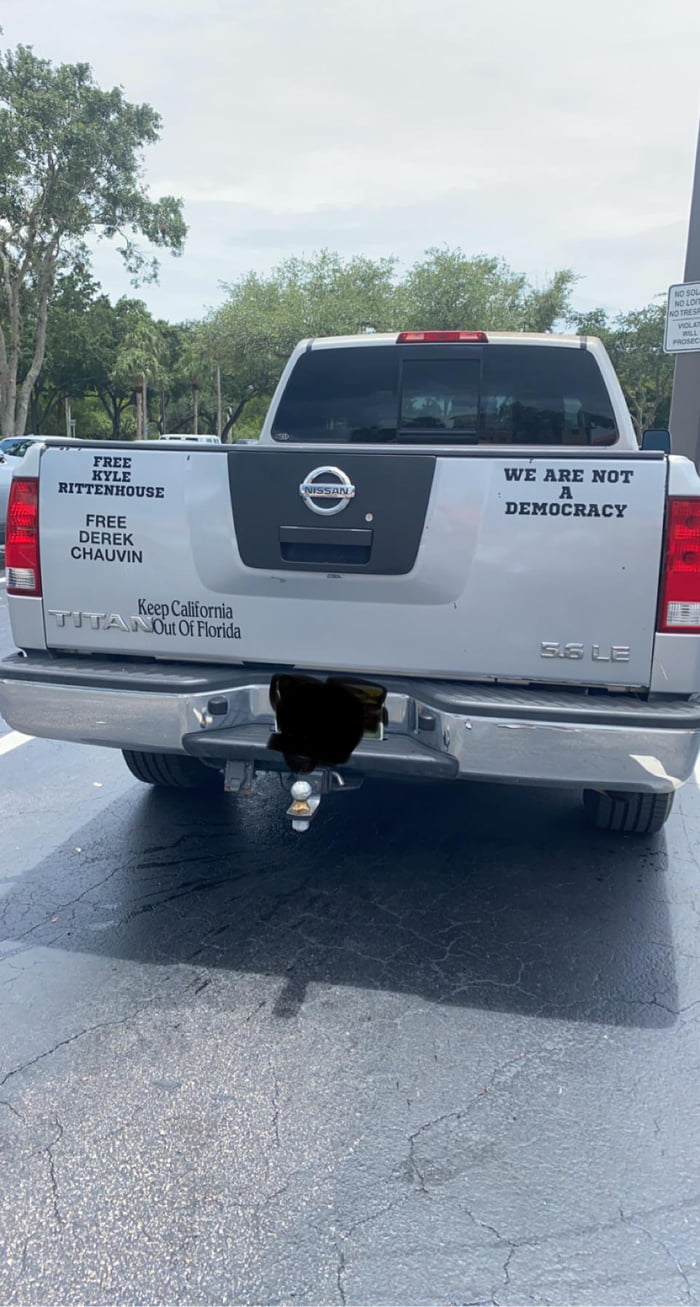 The Official Truck of Florida Man! - 9GAG