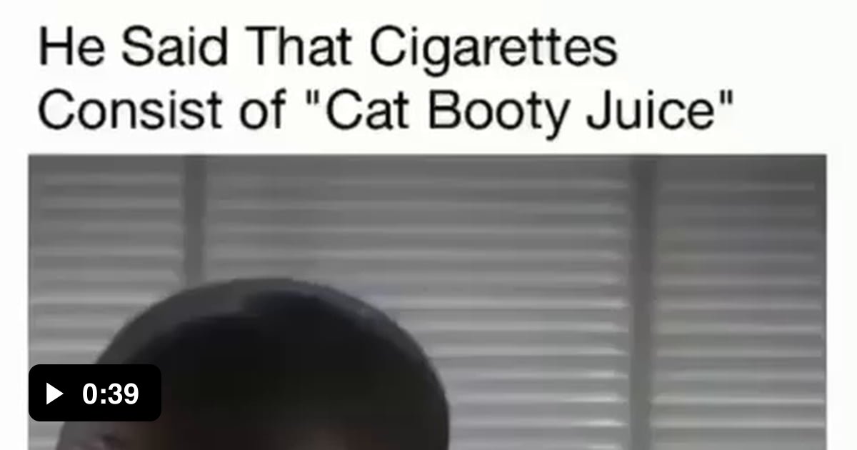 Cat Booty juice?!?!? - 9GAG