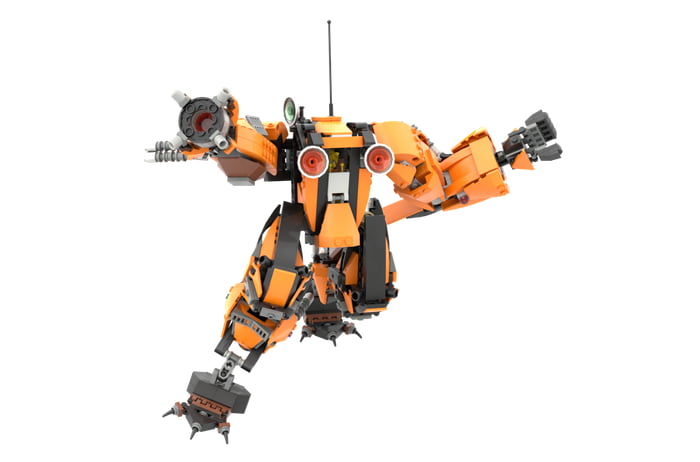 Funny monkey mech render - 9GAG