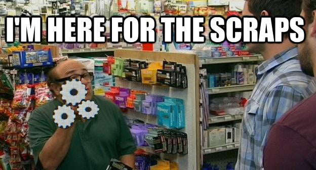 Playing any video game with a crafting system. - 9GAG