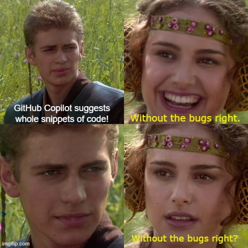 Yeah, Github copilot is cool - 9GAG