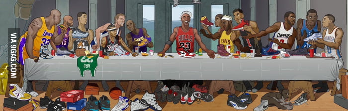 NBA LAST SUPPER. - 9GAG