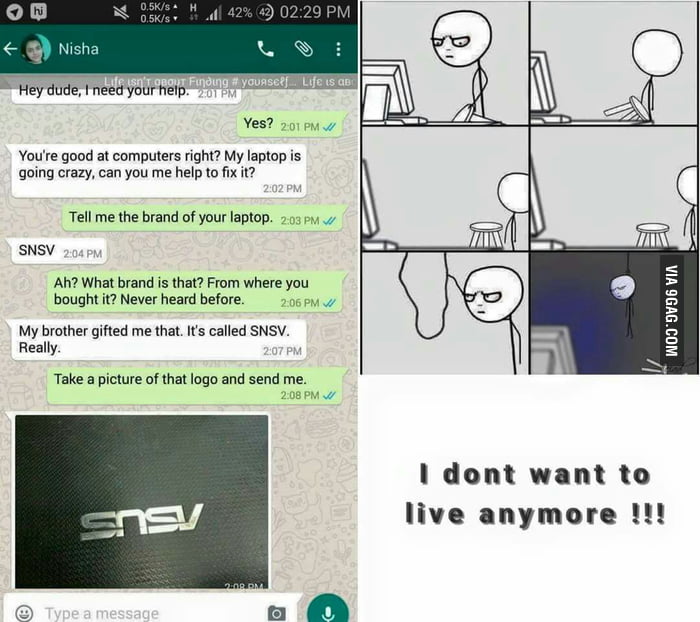 SNSV is the new brand MicroHard is developing - 9GAG