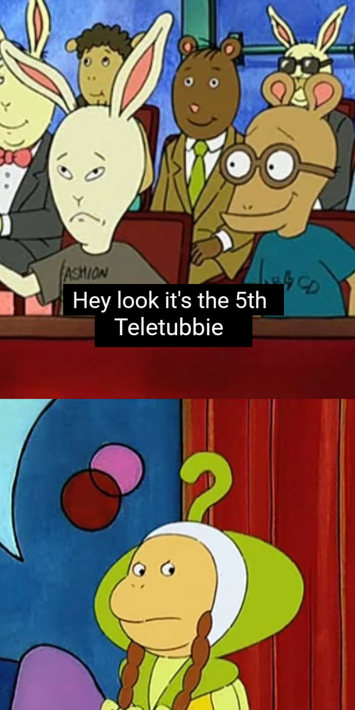 I'll give him that she does look like the fifth Teletubby - 9GAG