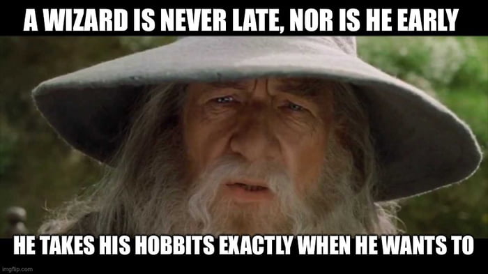 Gandalf was Geh-dalf all along Johnson - 9GAG