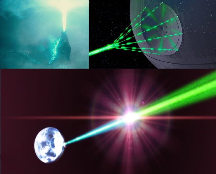 MonsterVerse Godzilla vs. Death Star - 9GAG