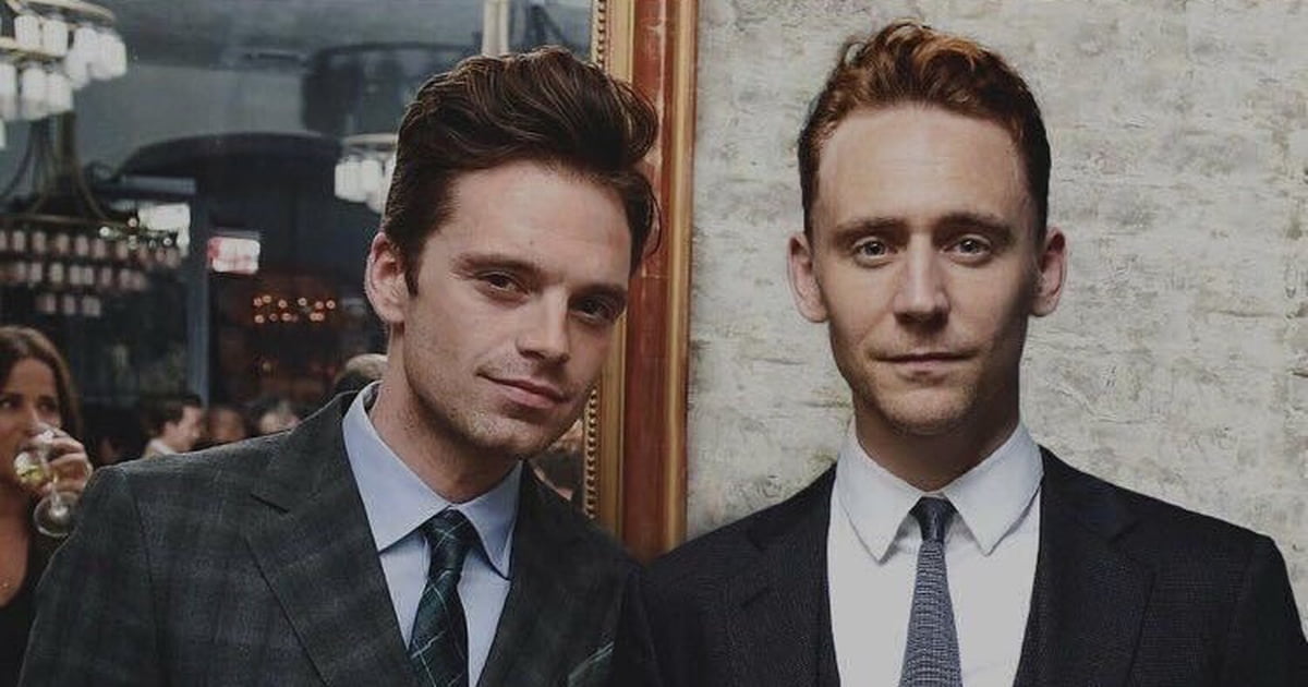Sebastian Stan and Tom Hiddleston... *silent screaming* - 9GAG
