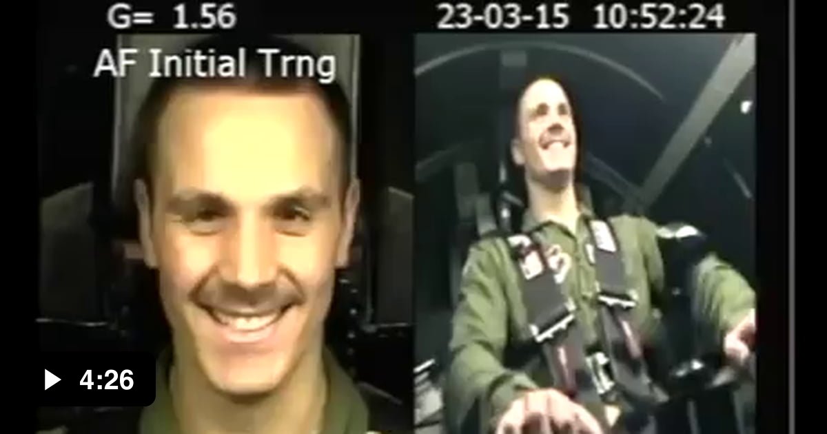 Pilots learning breathing techniques on some very high G's. Pilot G ...