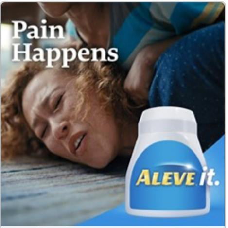 Poor context/cropping on this Aleve ad - 9GAG