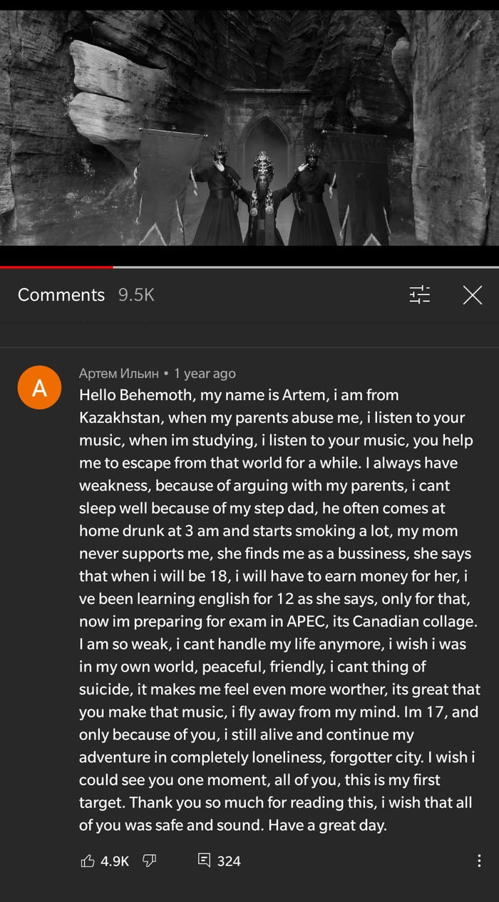 Saw this comment on YouTube-Behemoth's Bartzabel song. I agree with him ...
