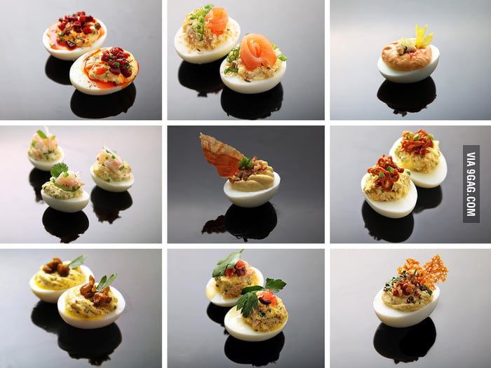 Deviled Eggs, 9 Ways - 9GAG