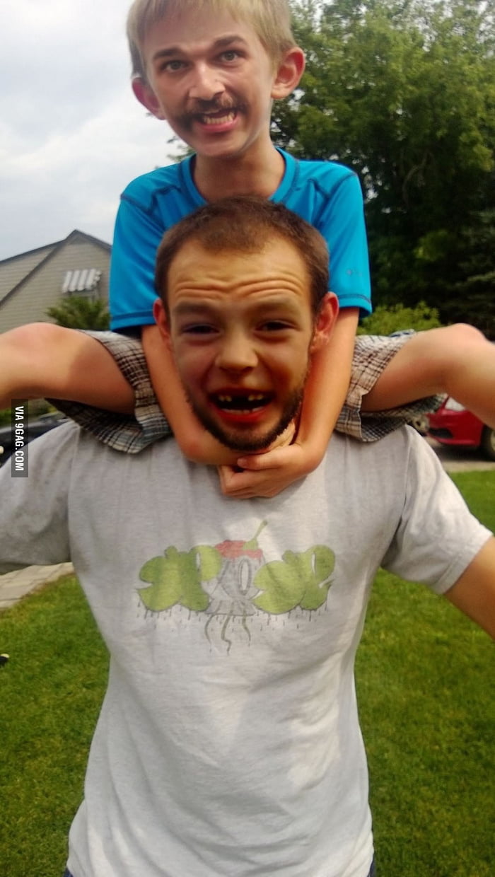 Face swap gone wrong - 9GAG