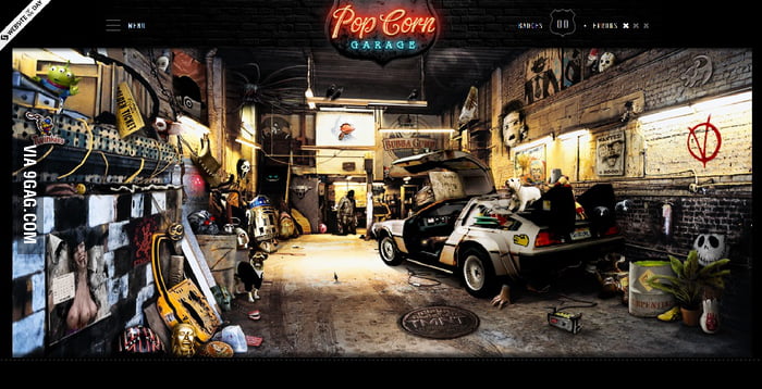 Popcorn Garage, 66 hidden movies, can you name them all? - 9GAG
