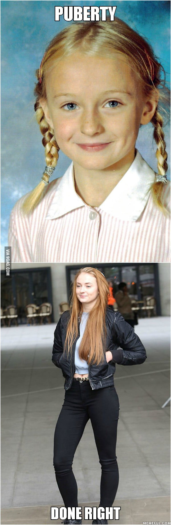 Puberty done right - 9GAG