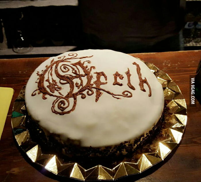 My first homemade cake was a present for my boyfriend on his birthday ...