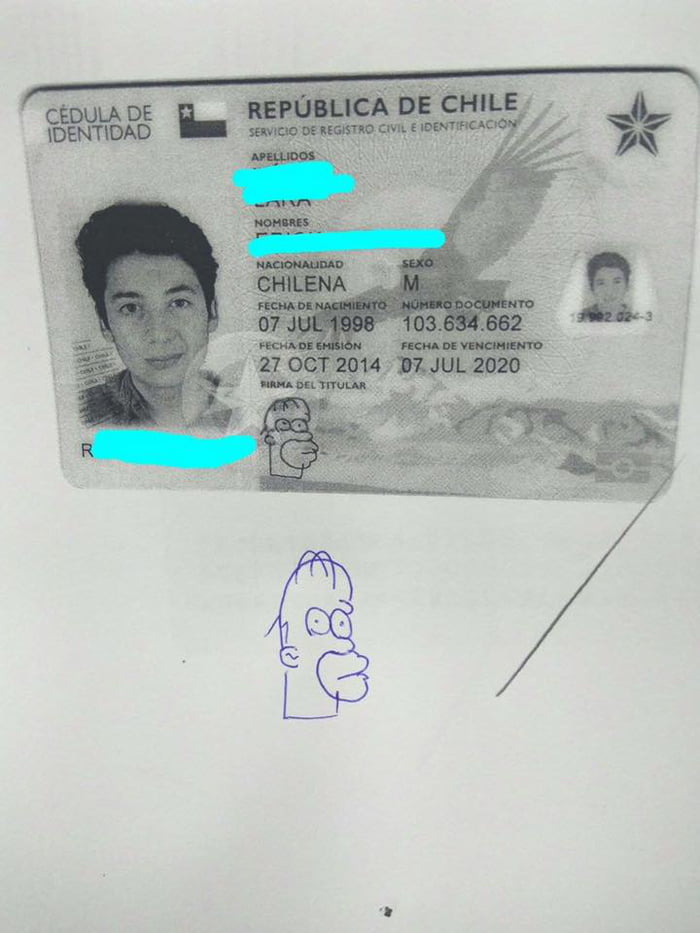 Who remember their first signature? Homer Simpsons here - 9GAG