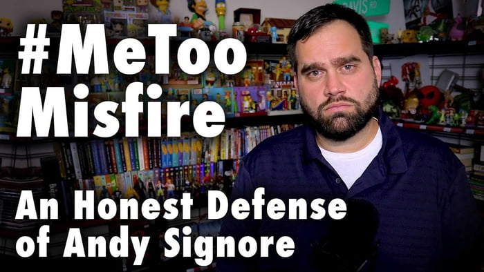 Andy Signore proves his innocence in video from being accused of sexual ...