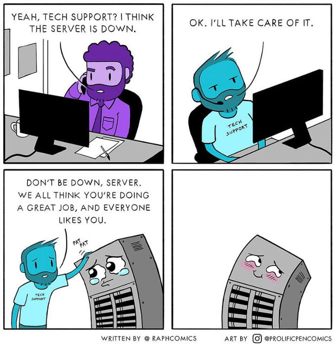 Server is down! - 9GAG