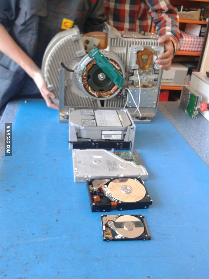 The Evolution of the Hard-Drive - 9GAG