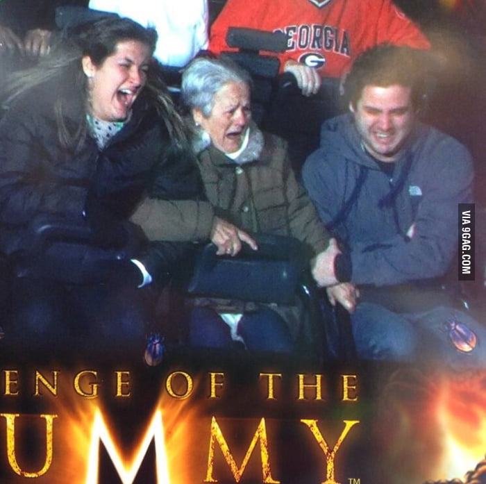 We Told Our Granny We Were Going For A Slow Ride 9gag 8129