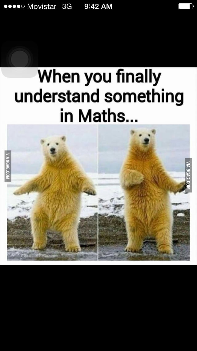 Like me I dont understand math - 9GAG