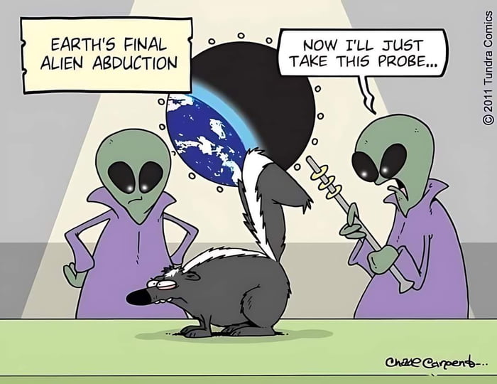 The real reason why alien abductions have decreased. - 9GAG
