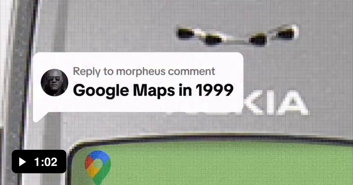 Google maps in 1999. - 9GAG
