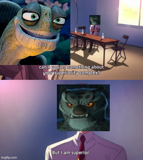 Tai Lung is one of the best animated villains. - 9GAG