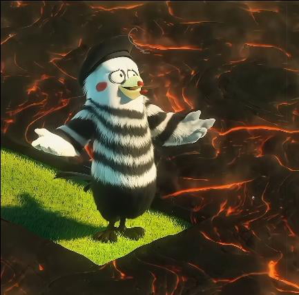 THE BIRD MIME-his name is gorge - 9GAG