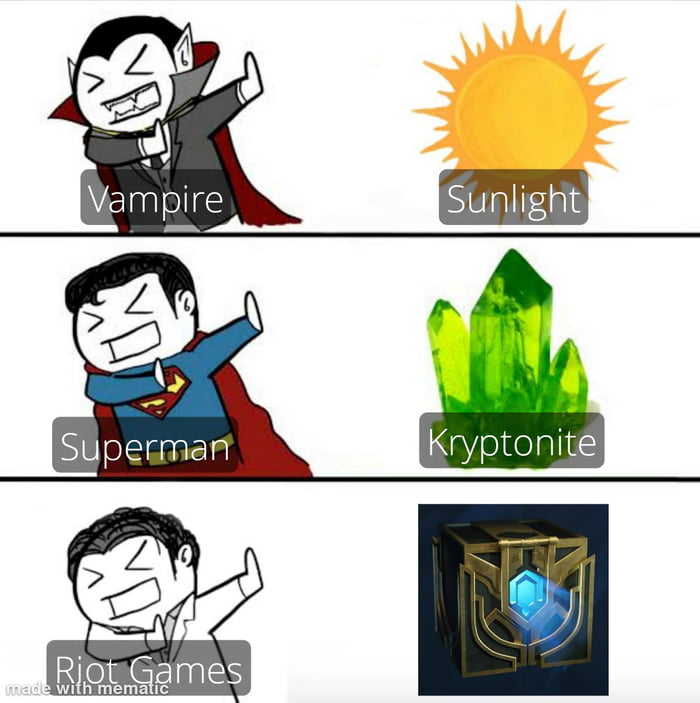 Day 8 of posting hextech chest memes until riot turns the 180 - 9GAG