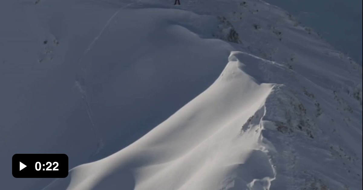 Unintentionally Surfing an Avalanche - 9GAG