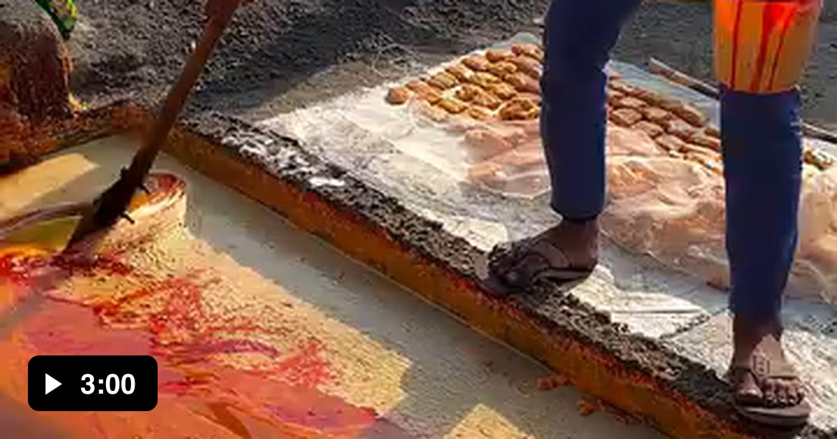 Jaggery production. Hold on its s bumpy ride. - 9GAG