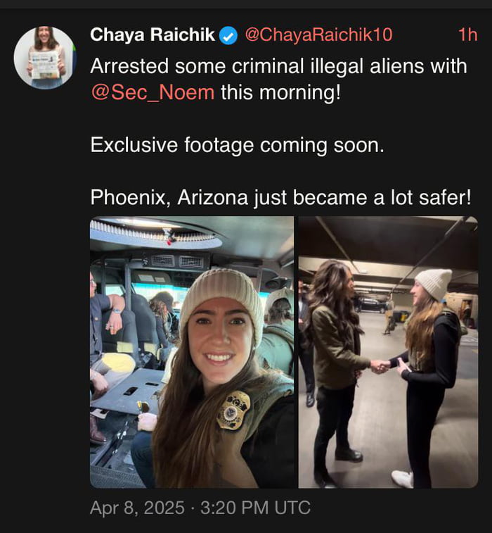 When did she get deputized? - 9GAG