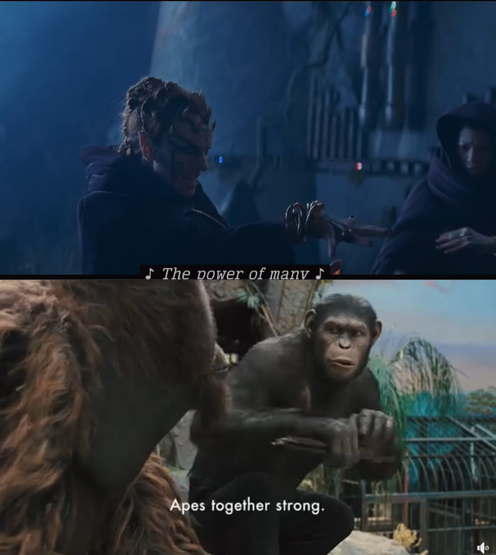 CGI Monkeys did it better - 9GAG